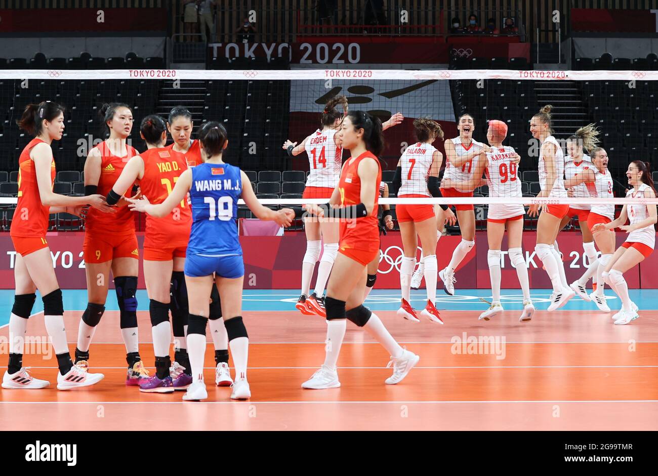 Olympic tokyo turkey volleyball hi-res stock photography and images - Alamy