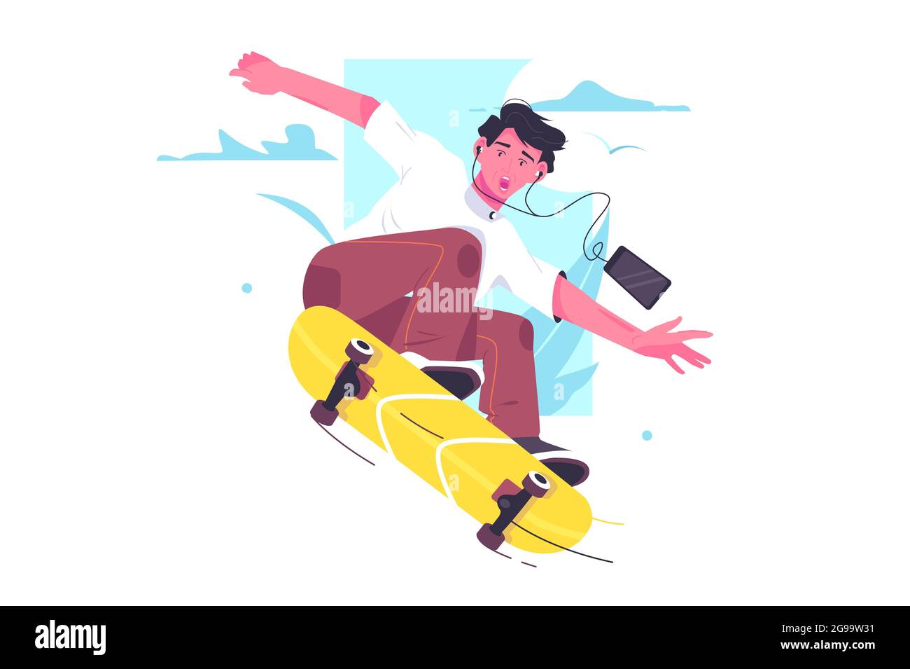 Street fall Stock Vector Images - Alamy