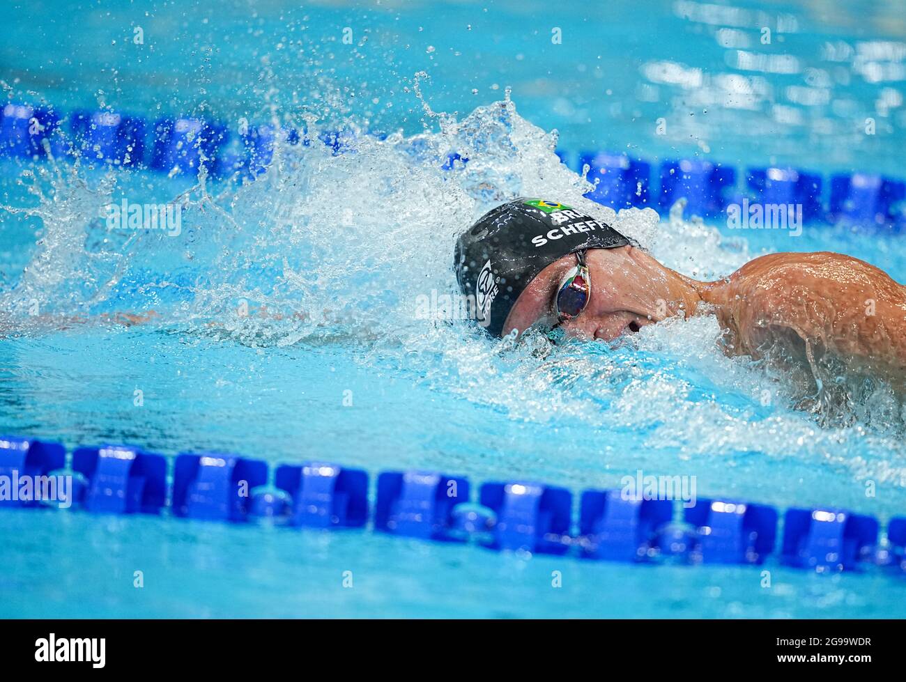 Swimming 200m freestyle men heats hi-res stock photography and images ...