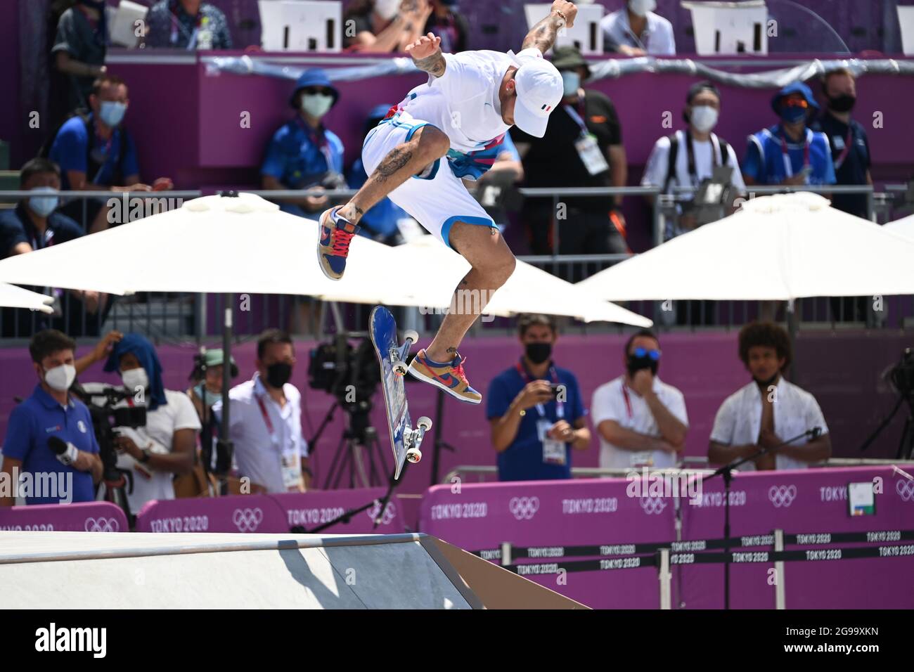 Tokio, Japan. 25th July, 2021. Olympics, Street, Men, Final at Aomi ...