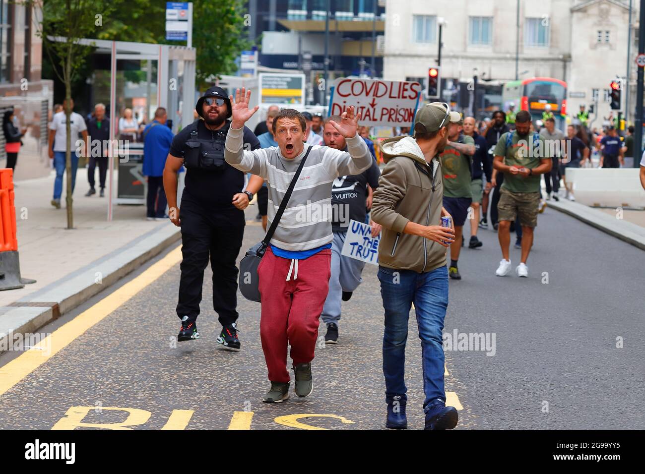 Freedom march leeds hi-res stock photography and images - Alamy