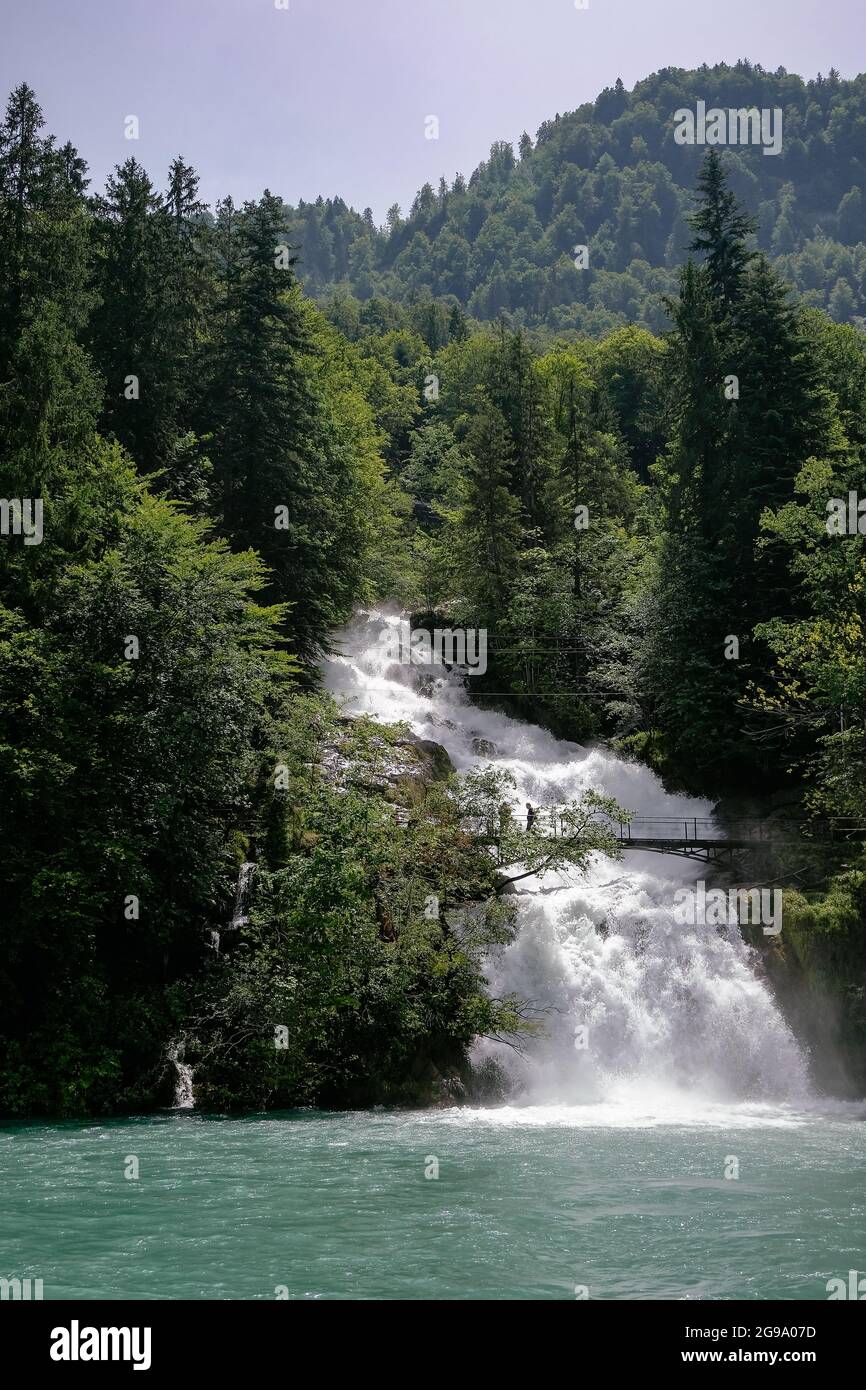 Giessbach Waterfalls High Resolution Stock Photography and Images - Alamy