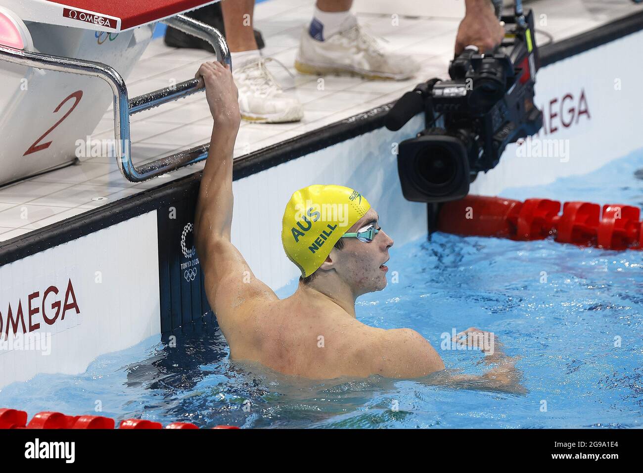 TOKYO, 25-07-2021, Tokyo Aquatics Centre, Olympic Games, Swimming Heats ...