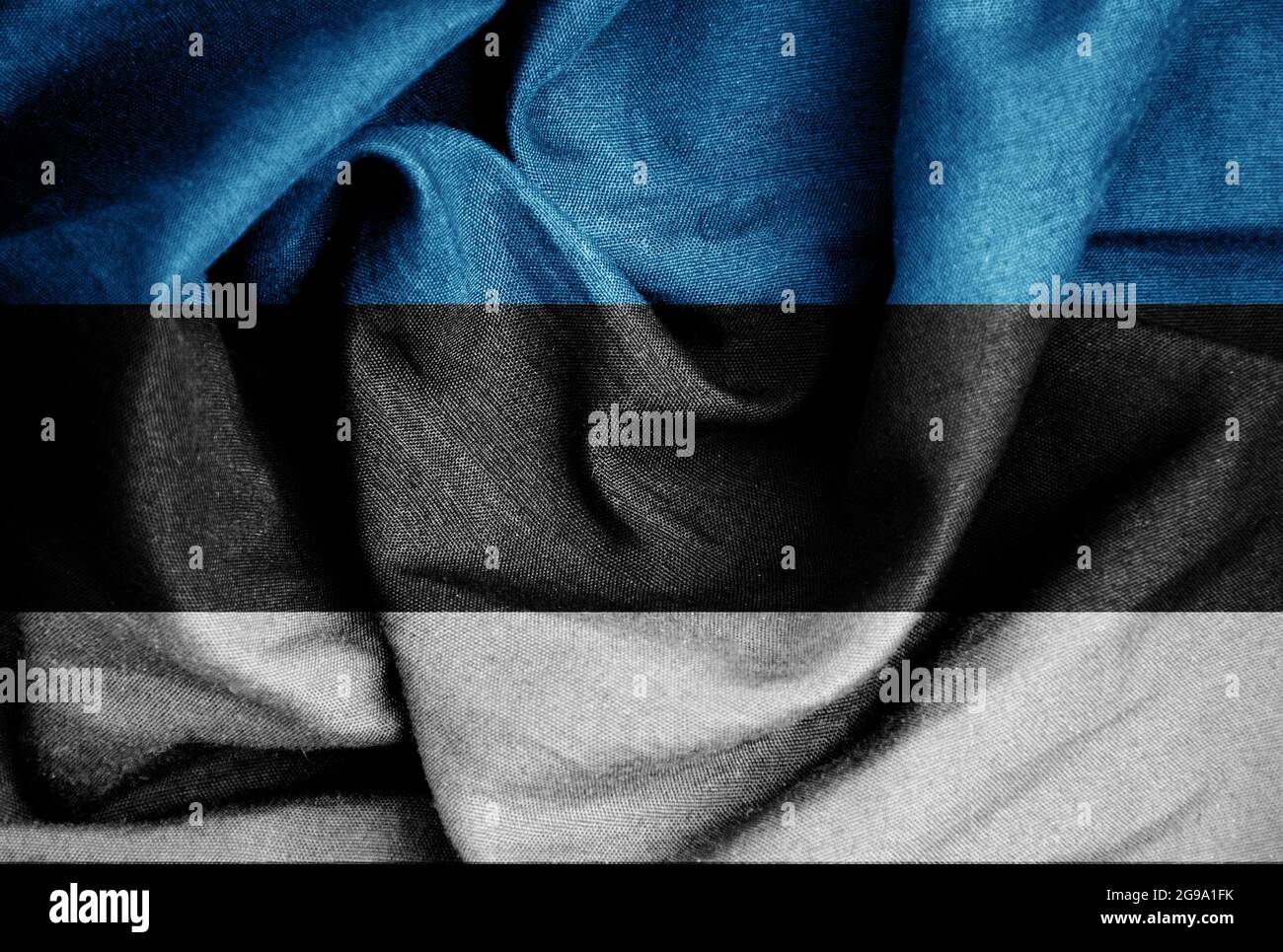 Flag texture on the silk background Stock Photo - Alamy