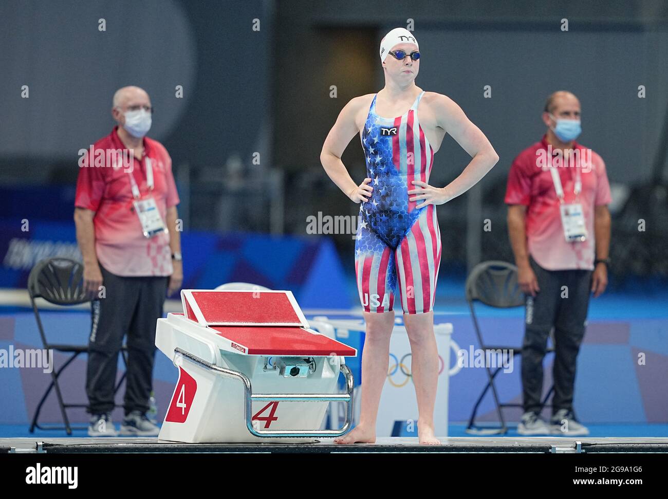 Tokio, Japan. 25th July, 2021. Swimming: Olympics, women's 100m ...