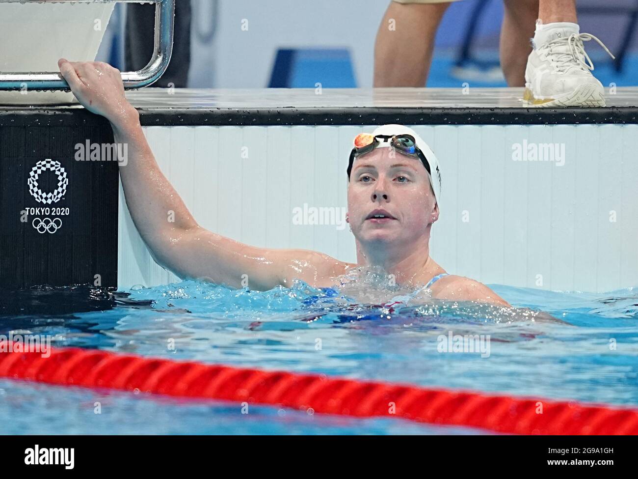 Tokio, Japan. 25th July, 2021. Swimming: Olympics, women's 100m ...