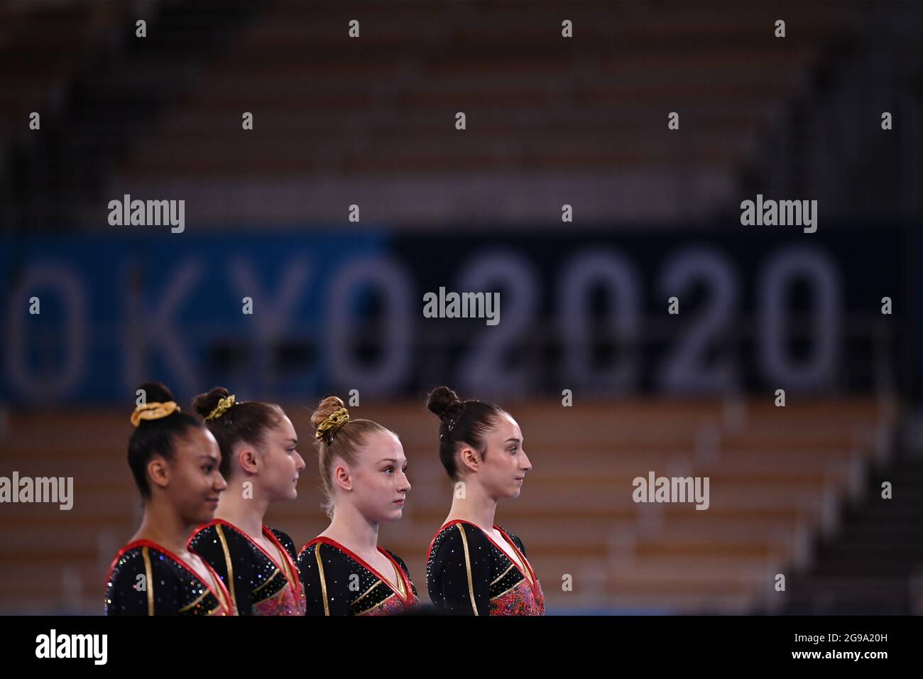 Belgian Artistic gymnast Jutta Verkest, Belgian Artistic gymnast Lisa ...