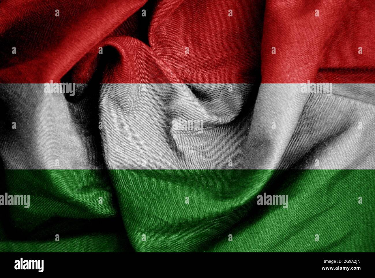 Flag texture on the silk background Stock Photo - Alamy