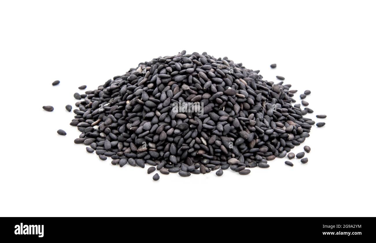 sesame isolated on white background Stock Photo - Alamy