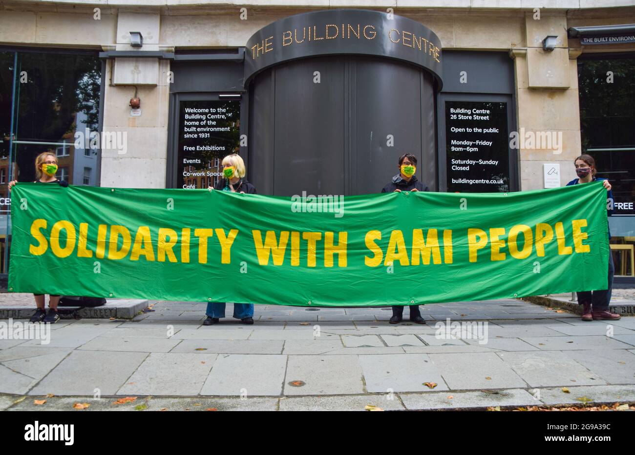 London, United Kingdom. 24th July 2021. Forest Rebellion demonstrators ...