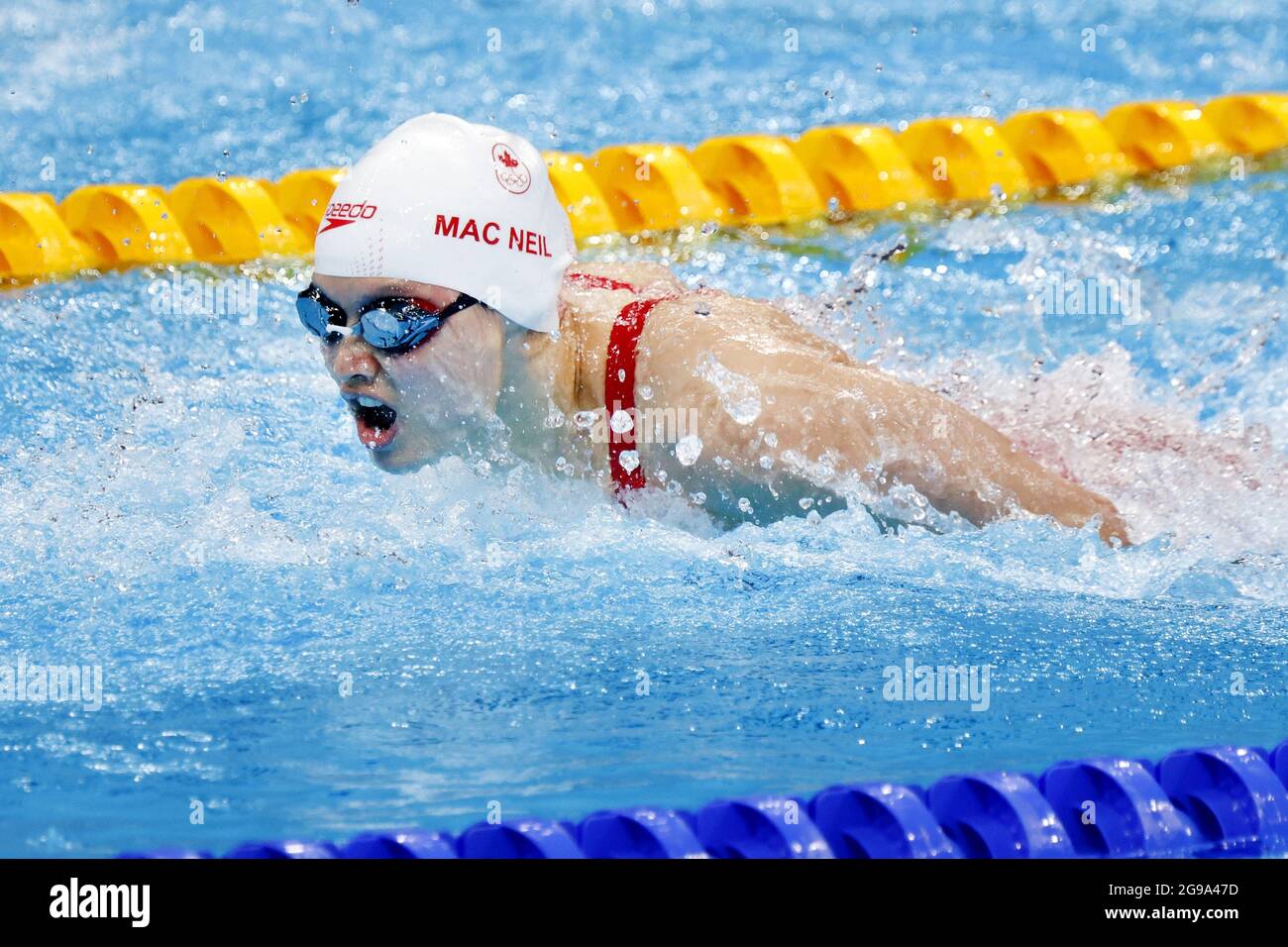 TOKYO, 24-07-2021, Tokyo Aquatics Centre, Olympic Games, Swimming Heats ...
