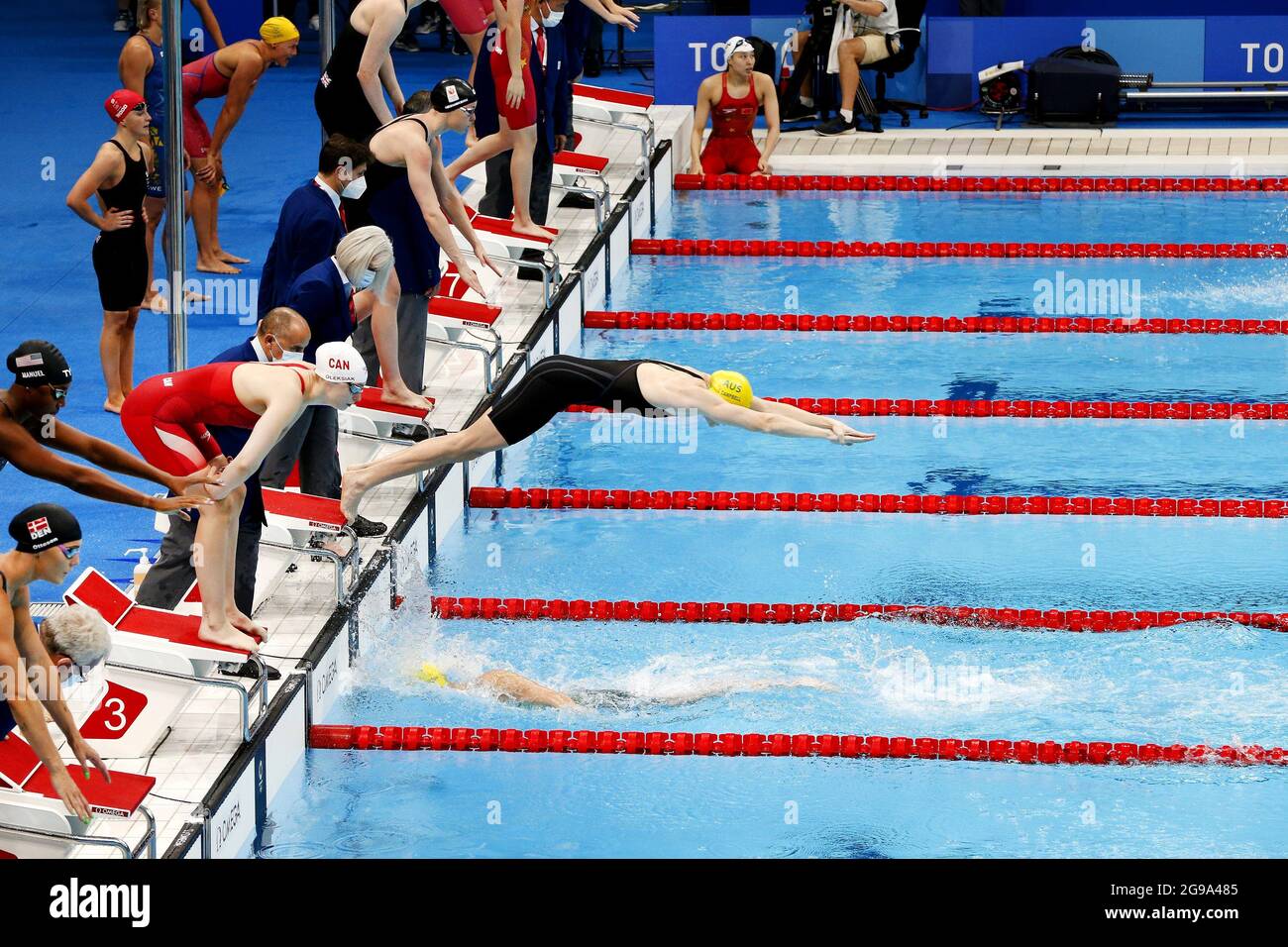 TOKYO, 24-07-2021, Tokyo Aquatics Centre, Olympic Games, Swimming Heats ...