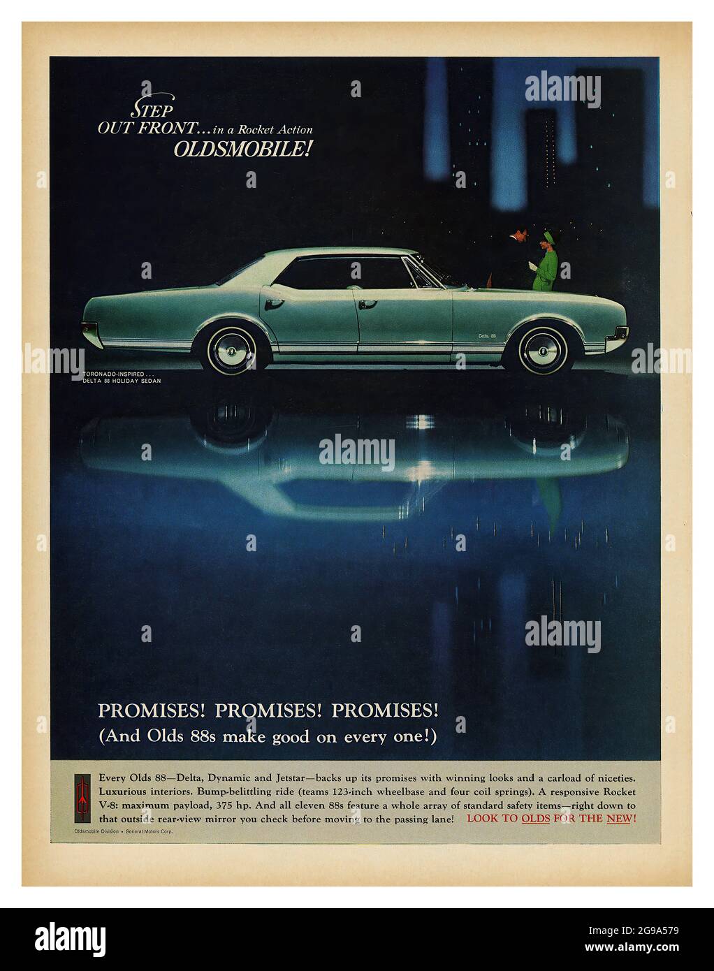 Oldsmobile Delta 88 (1966) - Vintage advertising of classic American ...