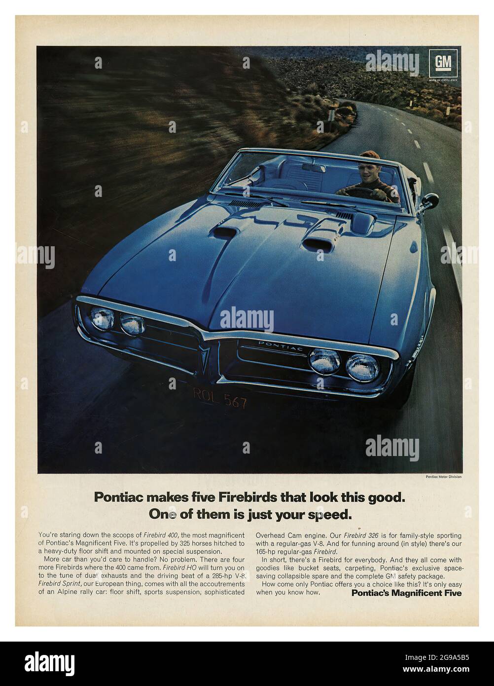 1967 pontiac firebird hi-res stock photography and images - Alamy