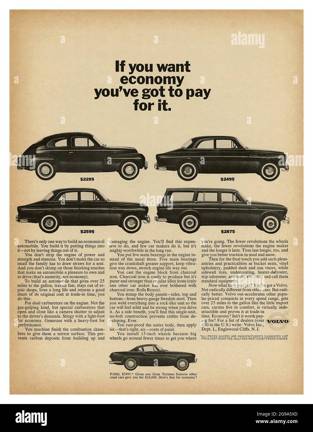 Vintage classic car advertising Cut Out Stock Images & Pictures - Alamy