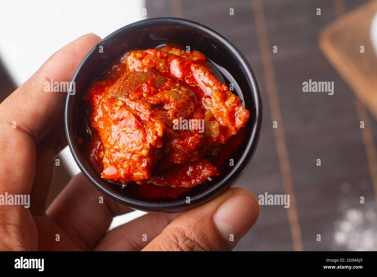 Tasty mango pickle hi-res stock photography and images - Alamy