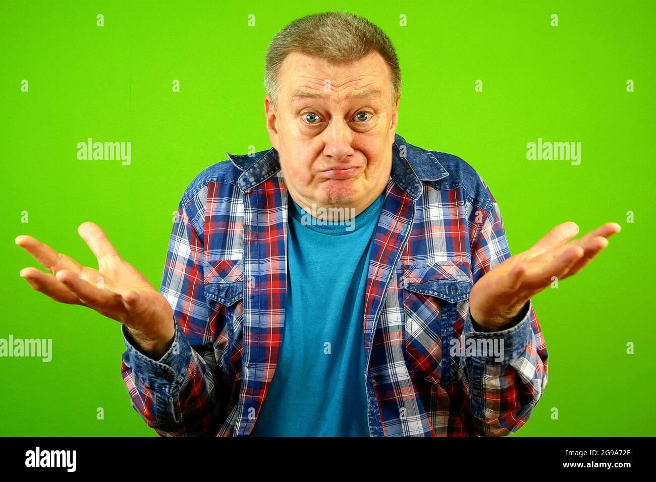 Green screen question hi-res stock photography and images - Alamy