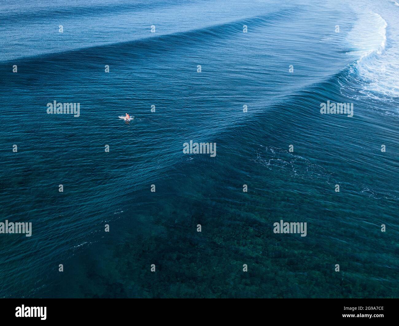 Aerial view of surfers hi-res stock photography and images - Alamy