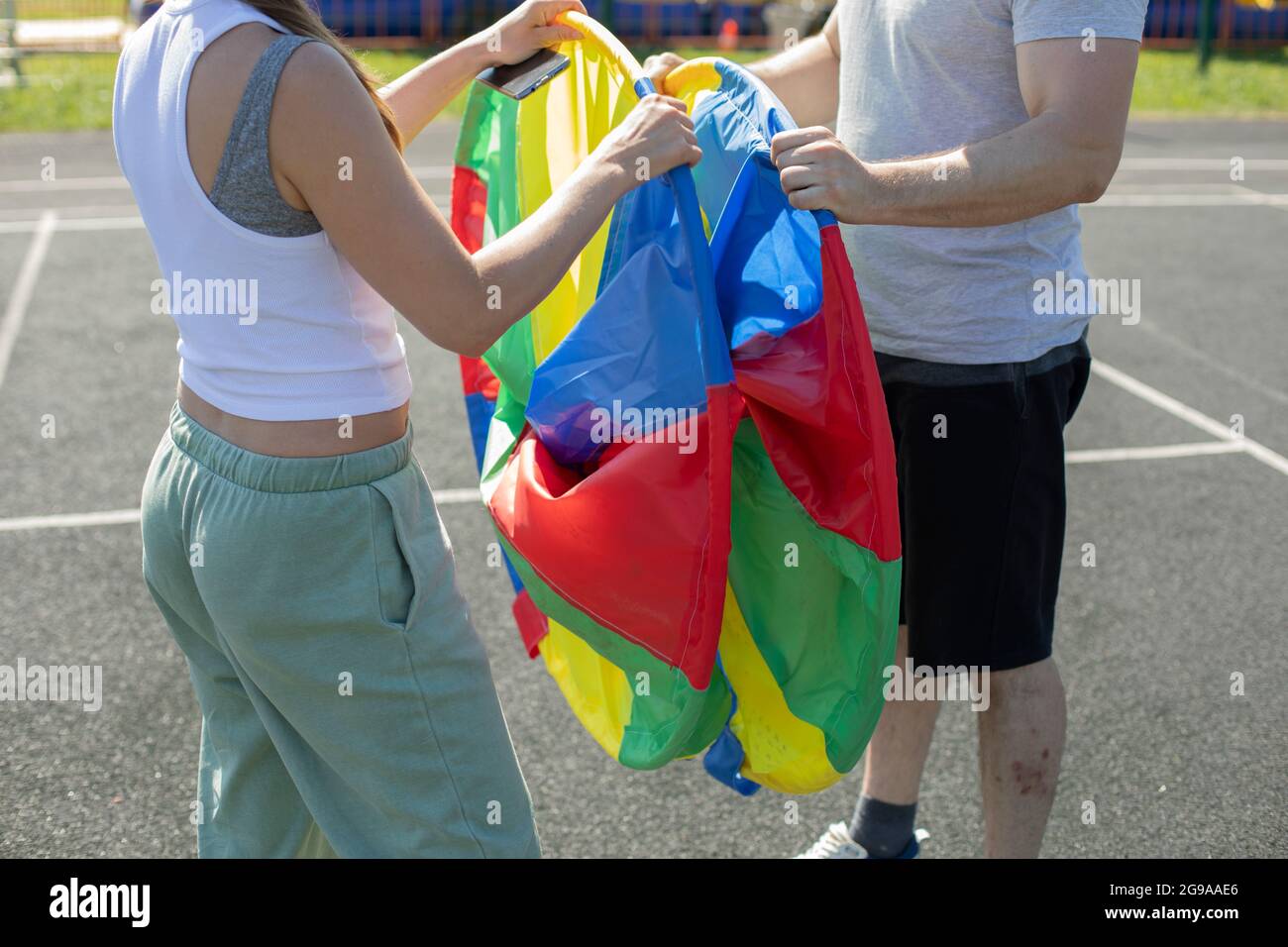 Folded laundry woman's clothes hi-res stock photography and images - Alamy