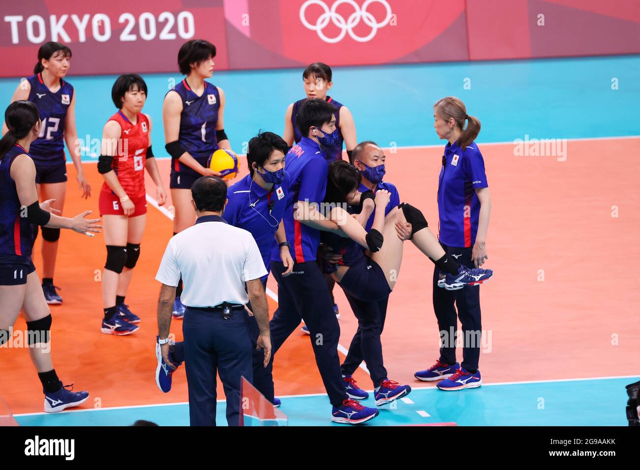 Tokyo, Japan. 25th July, 2021. Sarina Koga (JPN) Volleyball : Women's ...