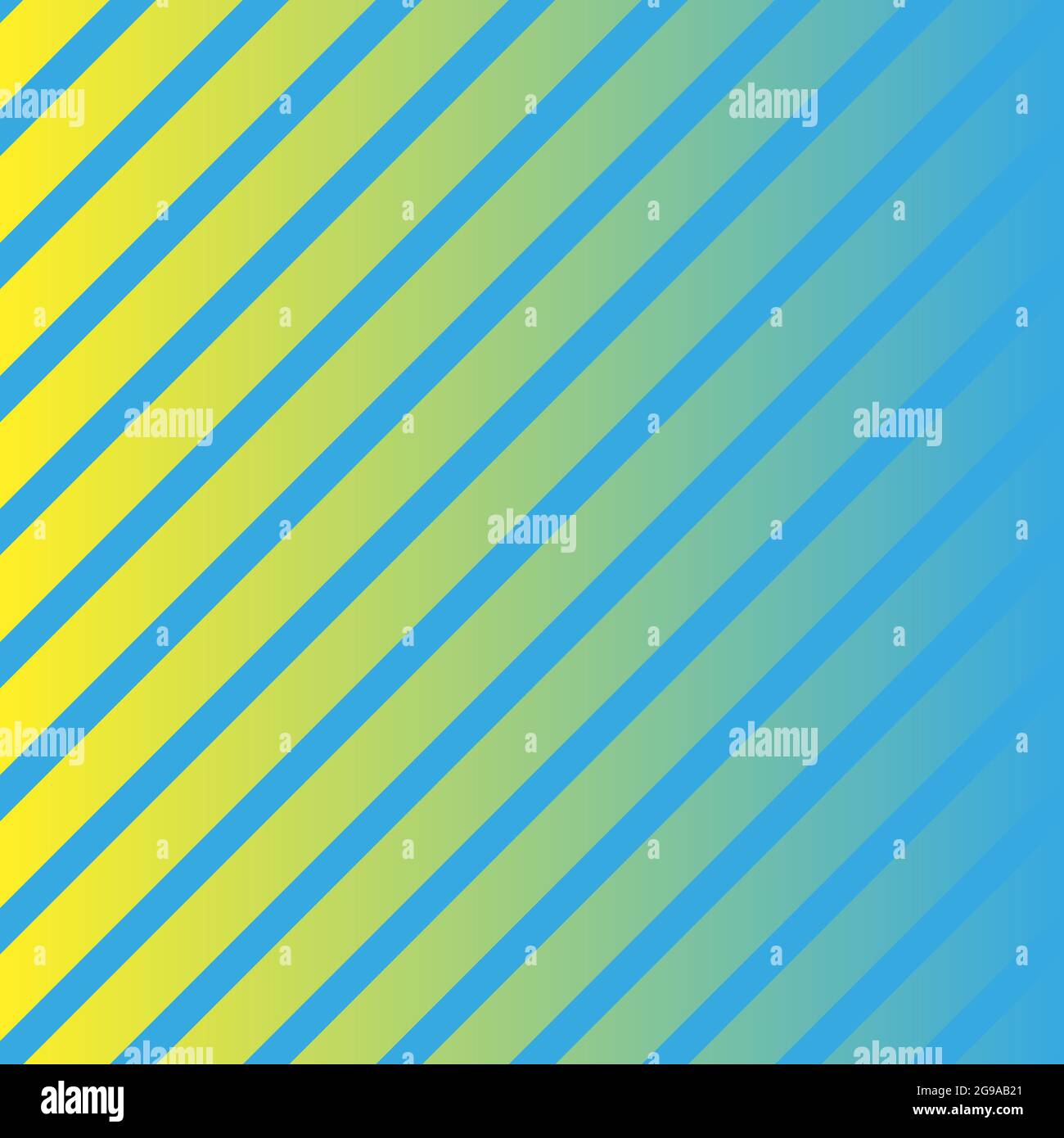 A seamless pattern of blue diagonal lines in the yellow-blue gradient ...