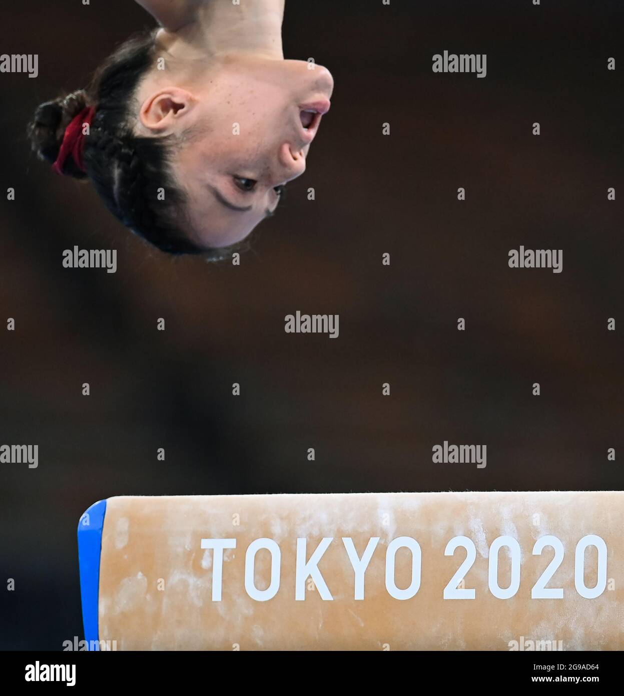 Tokio, Japan. 25th July, 2021. Gymnastics: Olympia, preliminary ...