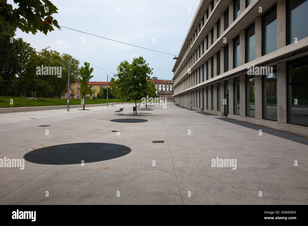 a wonderful view of the Microsoft Headquarters building, from the Boris ...