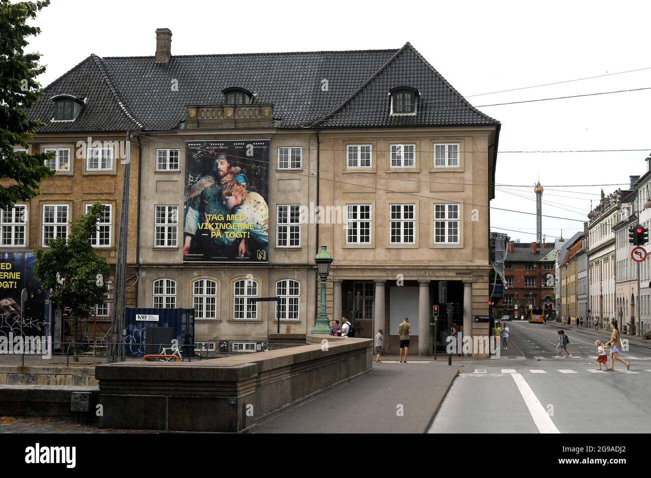 Copenhagen, Denmark., 25 July 2021, National museum building or in ...