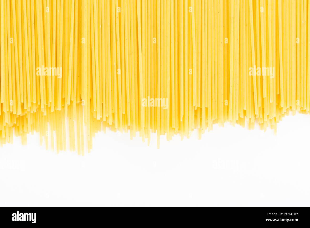 Italian spaghetti on white background. Design element. Example for a ...