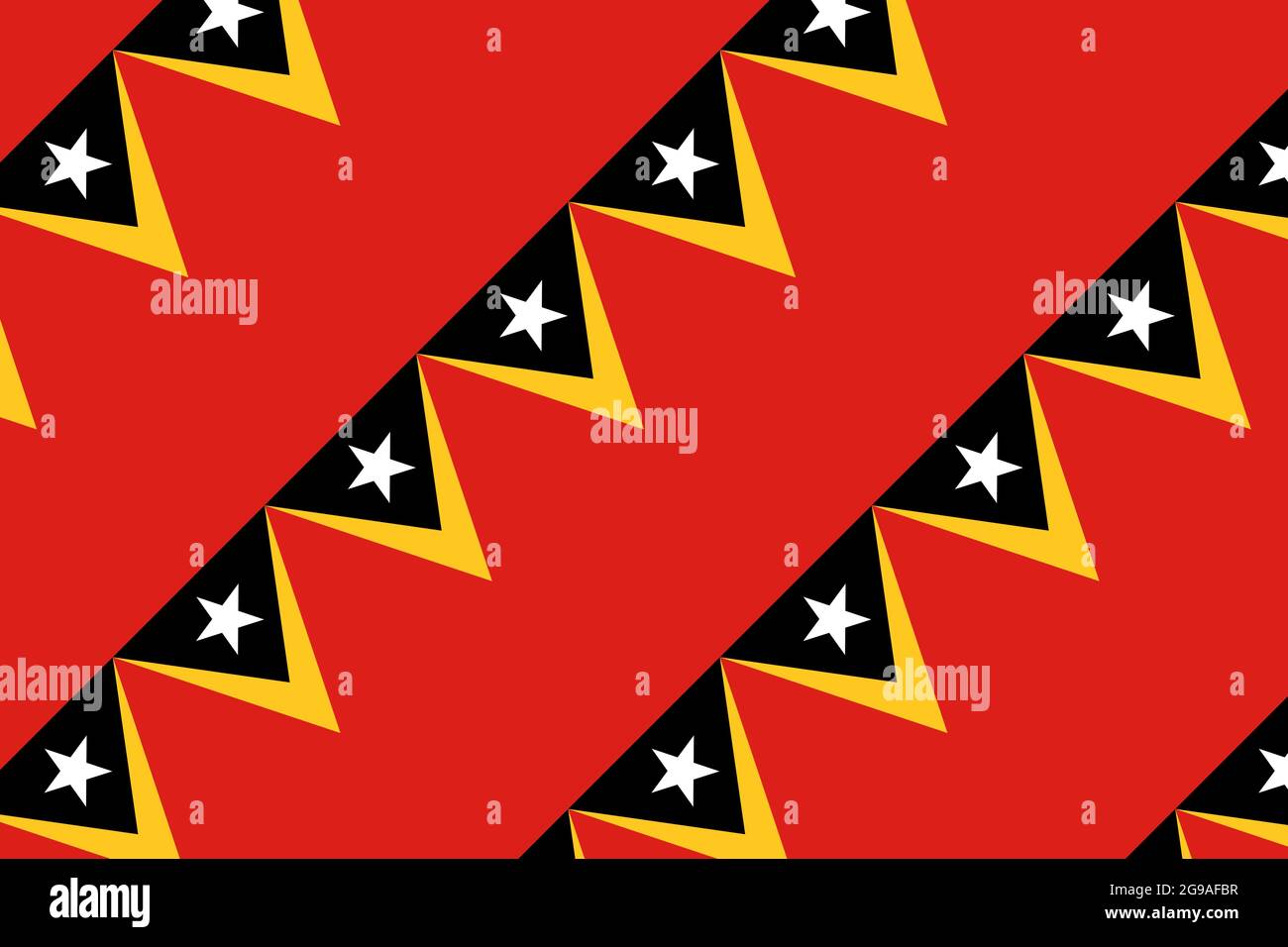 Simple geometric pattern in the colors of the national flag of East ...