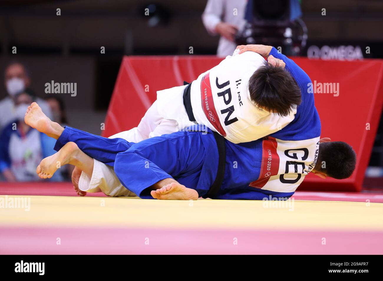 Tokyo, Japan. 25th July, 2021. Hifumi Abe (JPN) Judo : Men's -66kg ...