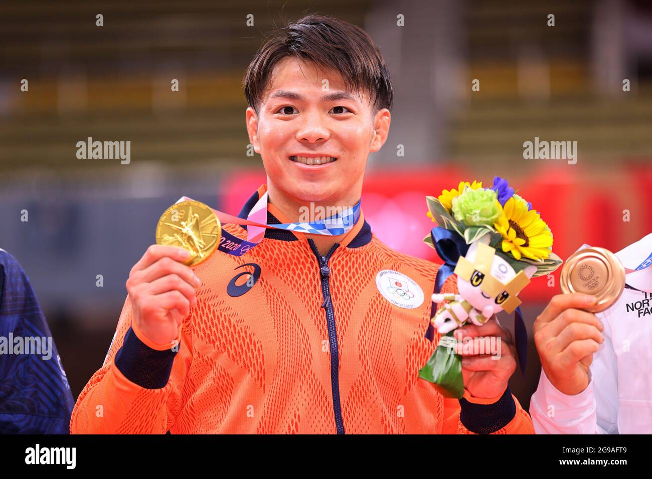 Tokyo, Japan. 25th July, 2021. Hifumi Abe (JPN) Judo : Men's -66kg ...