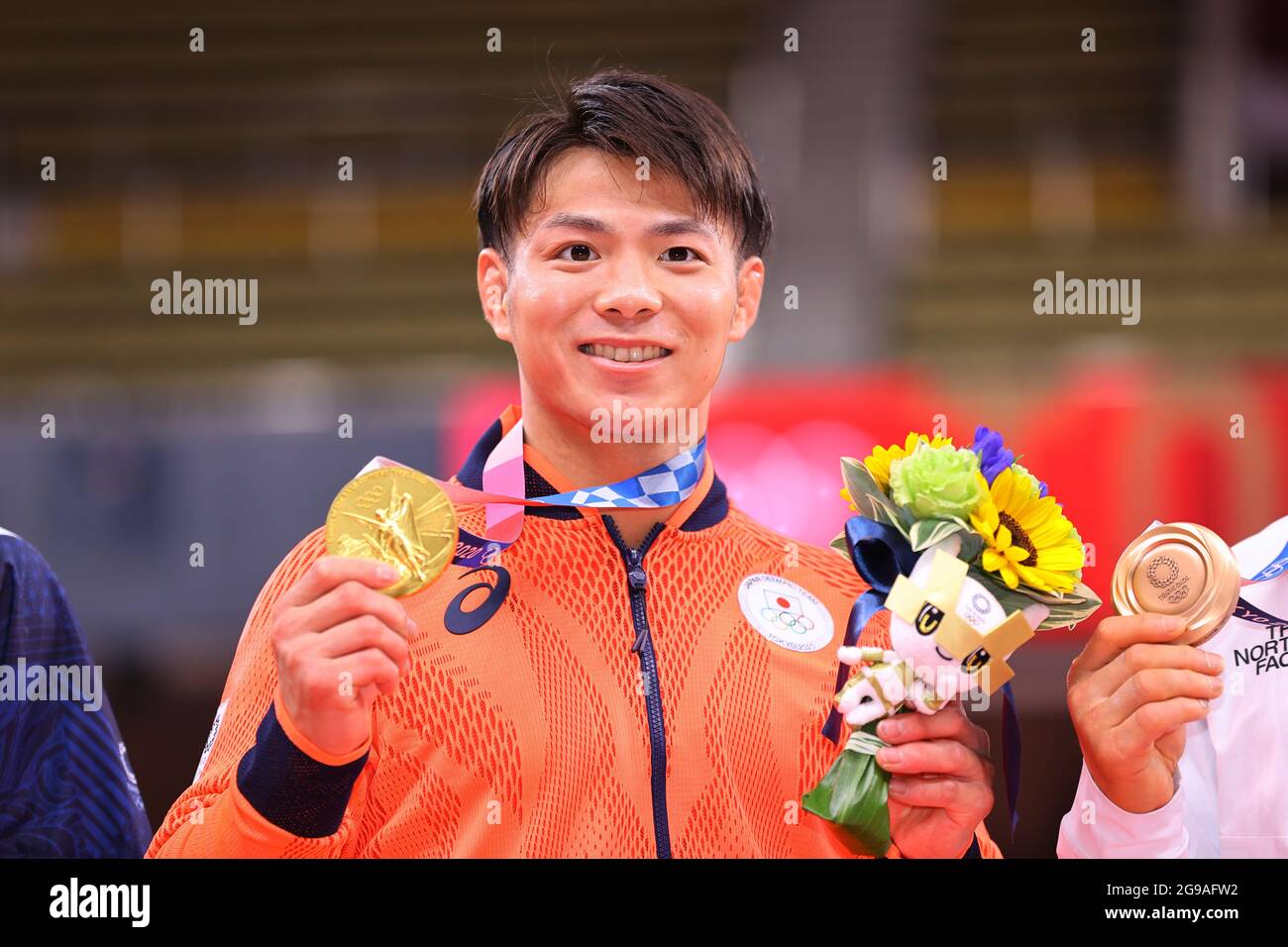 Tokyo, Japan. 25th July, 2021. Hifumi Abe (JPN) Judo : Men's -66kg ...