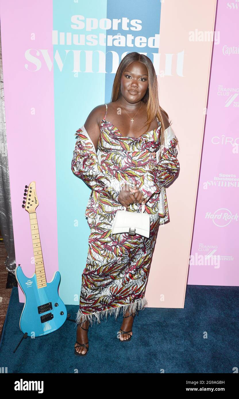 Nyma Tang attends Sports Illustrated Swimsuit 2021 Issue Cover Reveal ...
