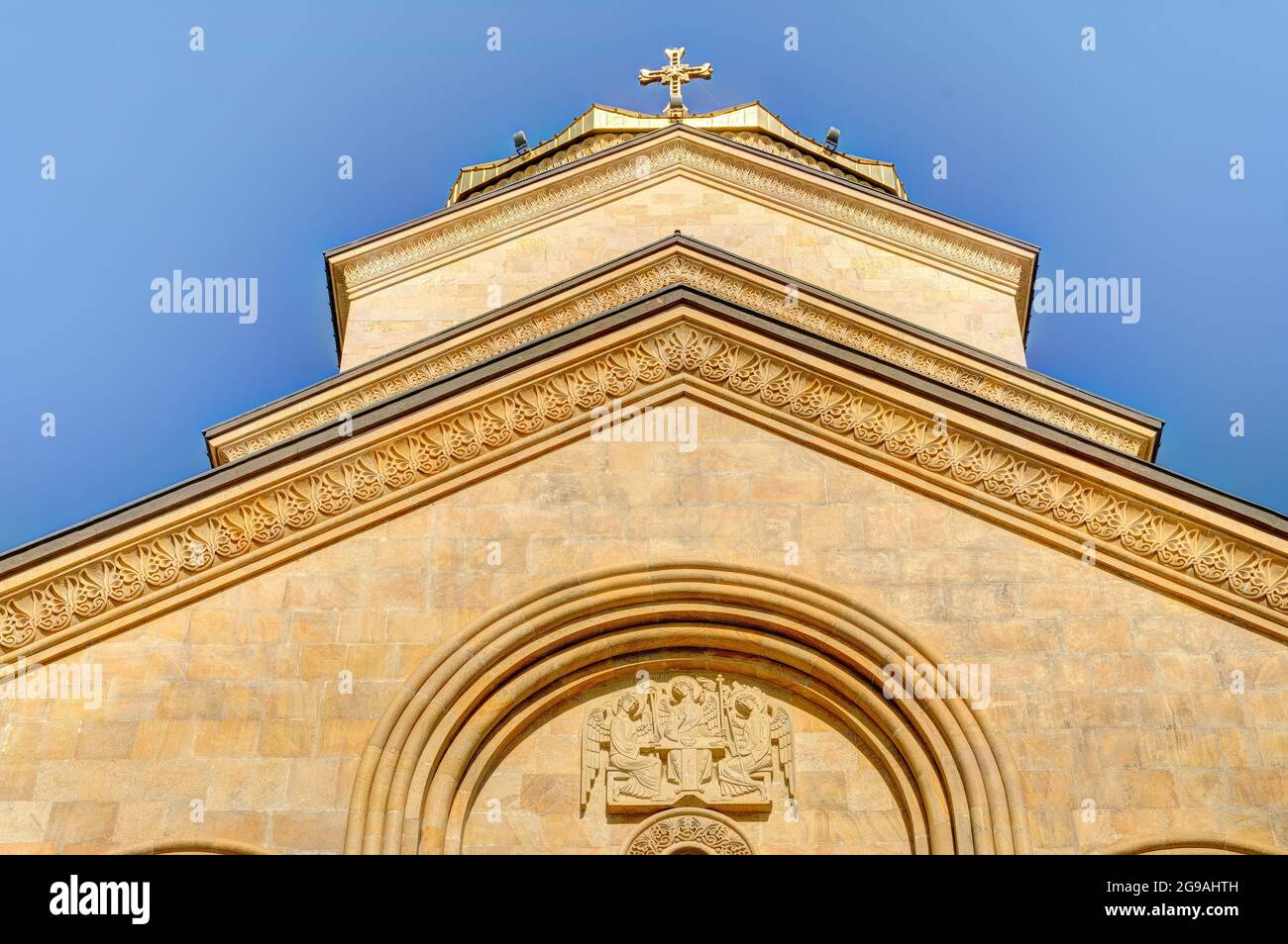 Cathedral of the Holy Trinity, Tbilisi, Georgia Stock Photo - Alamy