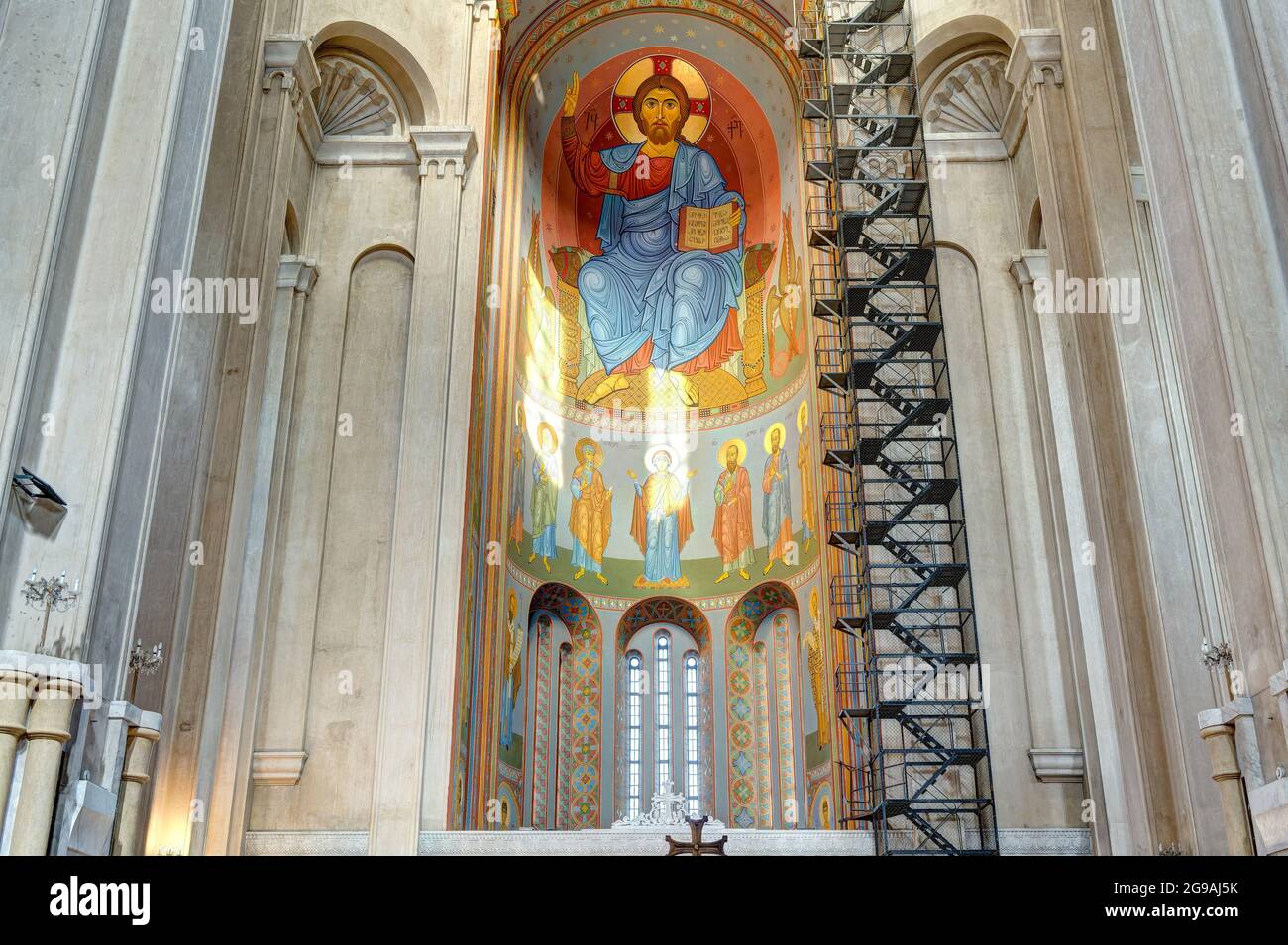 Cathedral of the Holy Trinity, Tbilisi, Georgia Stock Photo - Alamy