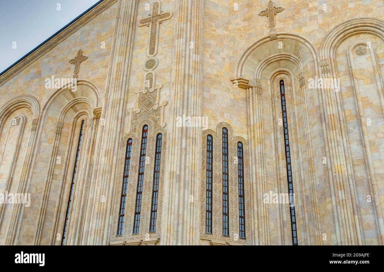 Cathedral of the Holy Trinity, Tbilisi, Georgia Stock Photo - Alamy