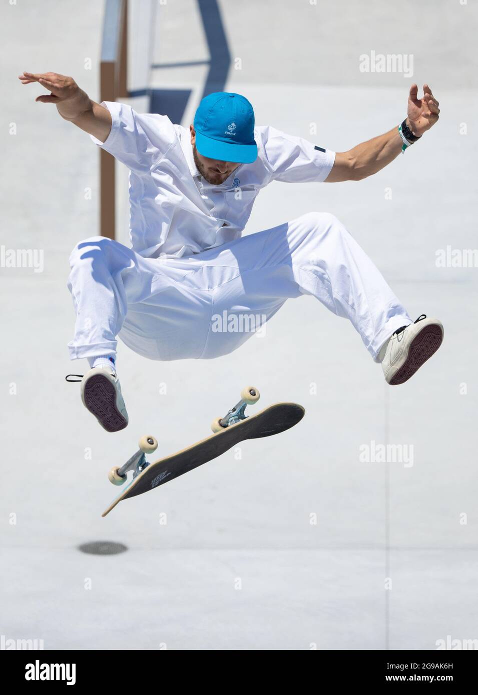 Tokyo, Japan. 25th July, 2021. VINCENT MILOU of France competes in the ...