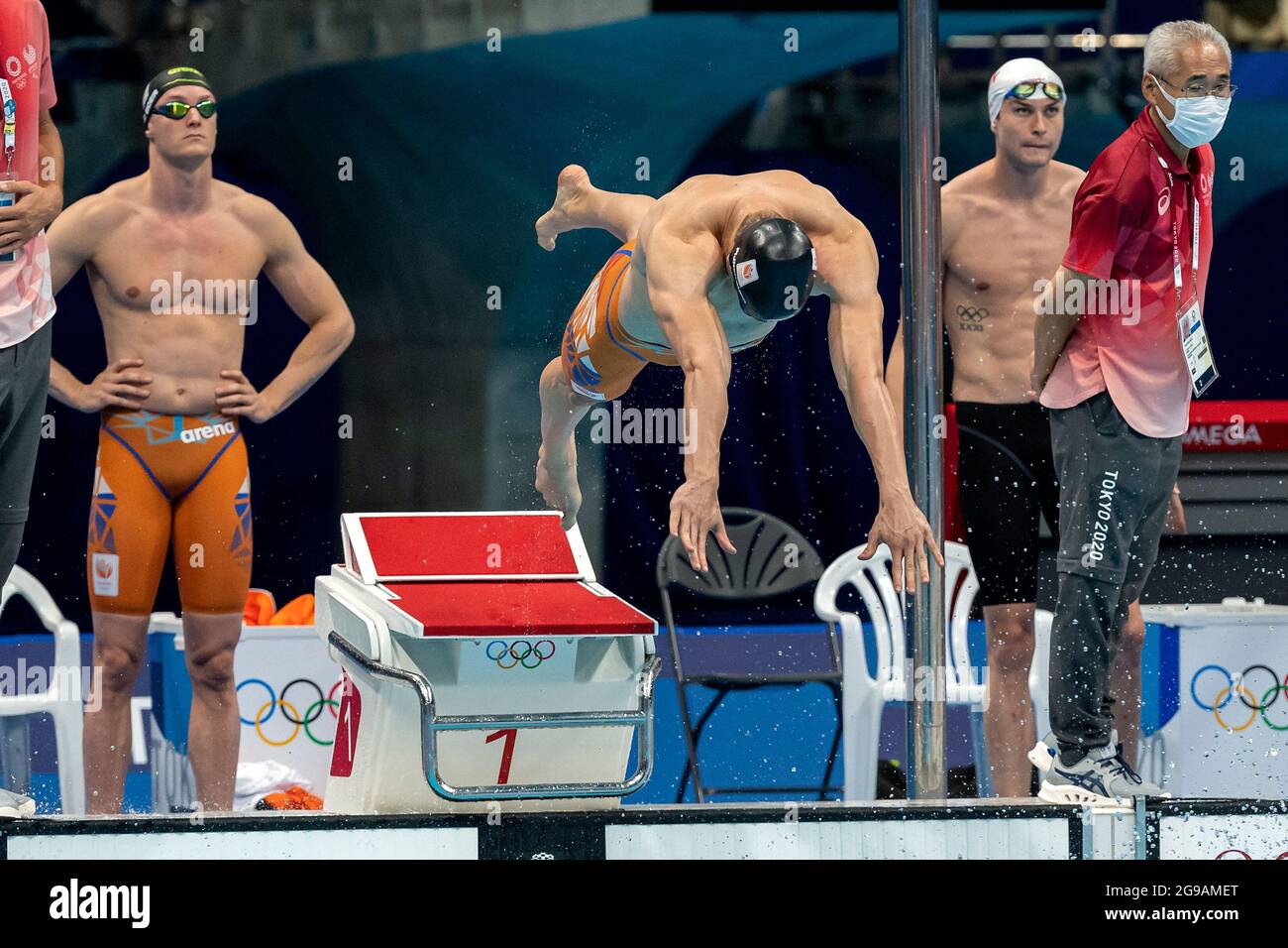 TOKYO, JAPAN - JULY 25: Stan Pijnenburg of Netherlands competing in the ...