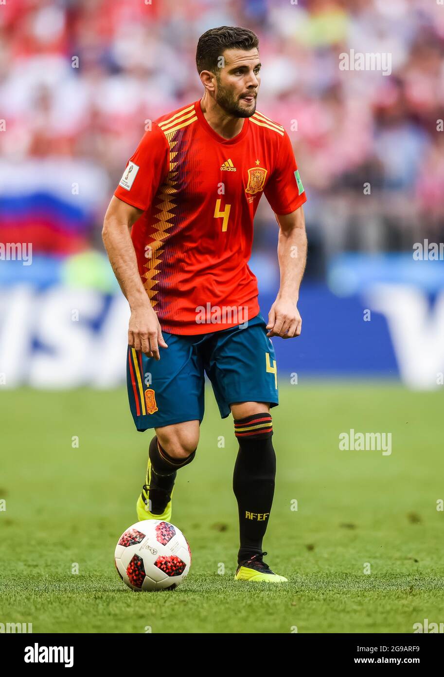 Moscow, Russia – July 1, 2018. Spain national football team defender ...