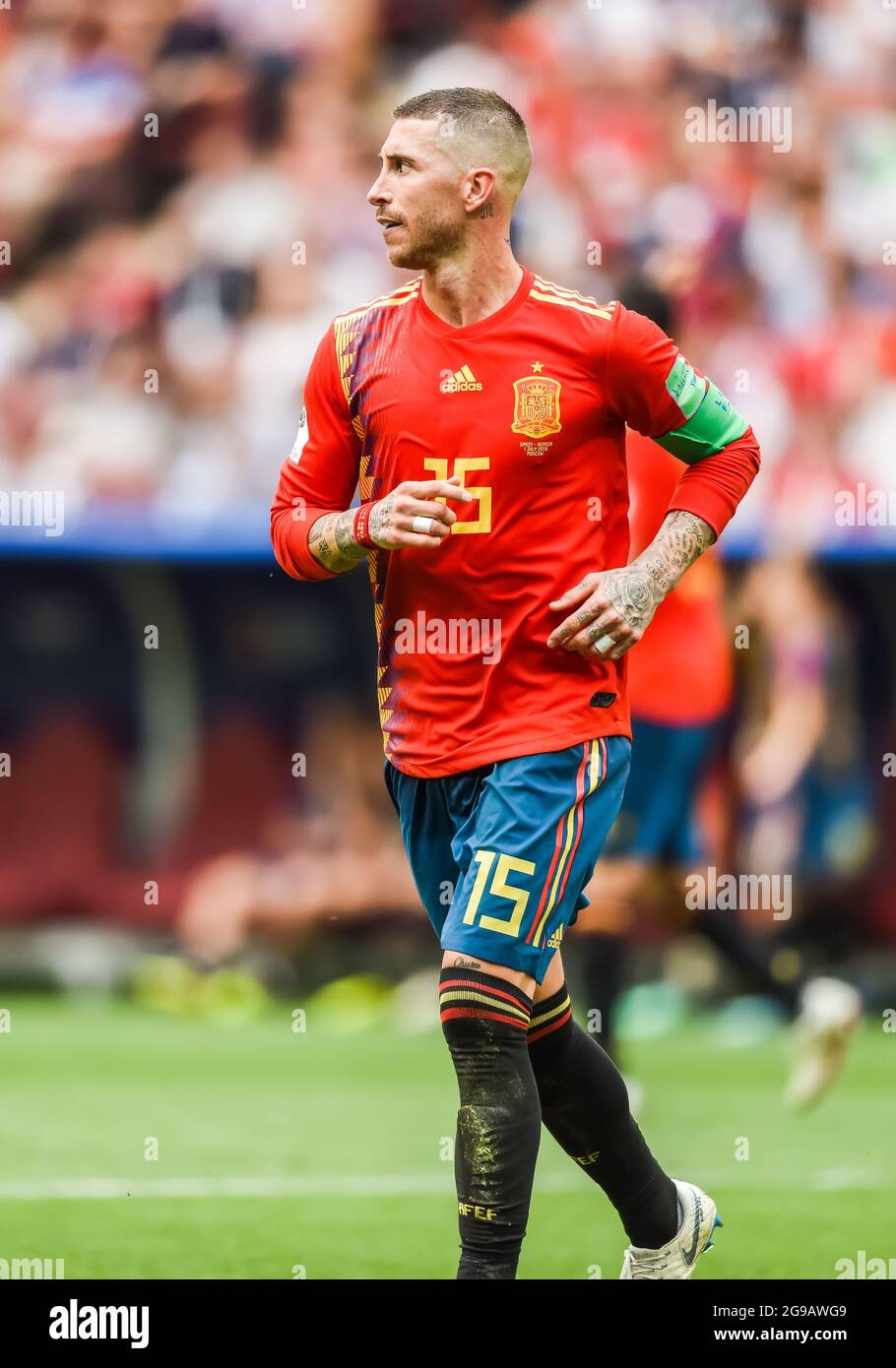 Real madrid footballer sergio ramos hi-res stock photography and images ...