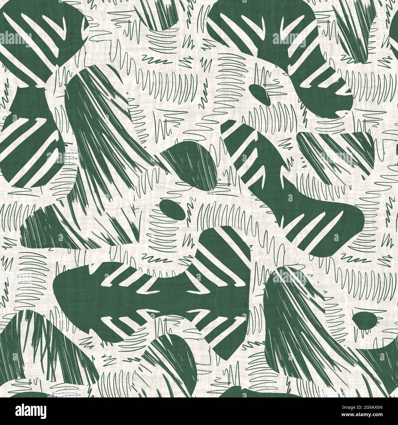 Seamless two tone hand drawn brushed effect pattern swatch Stock Photo ...