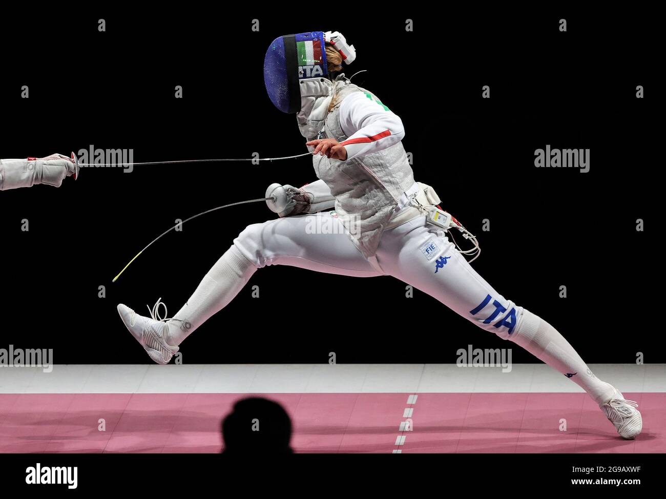 Tokyo, Japan. 25th July, 2021. Alice Volpi of Italy competes during the ...