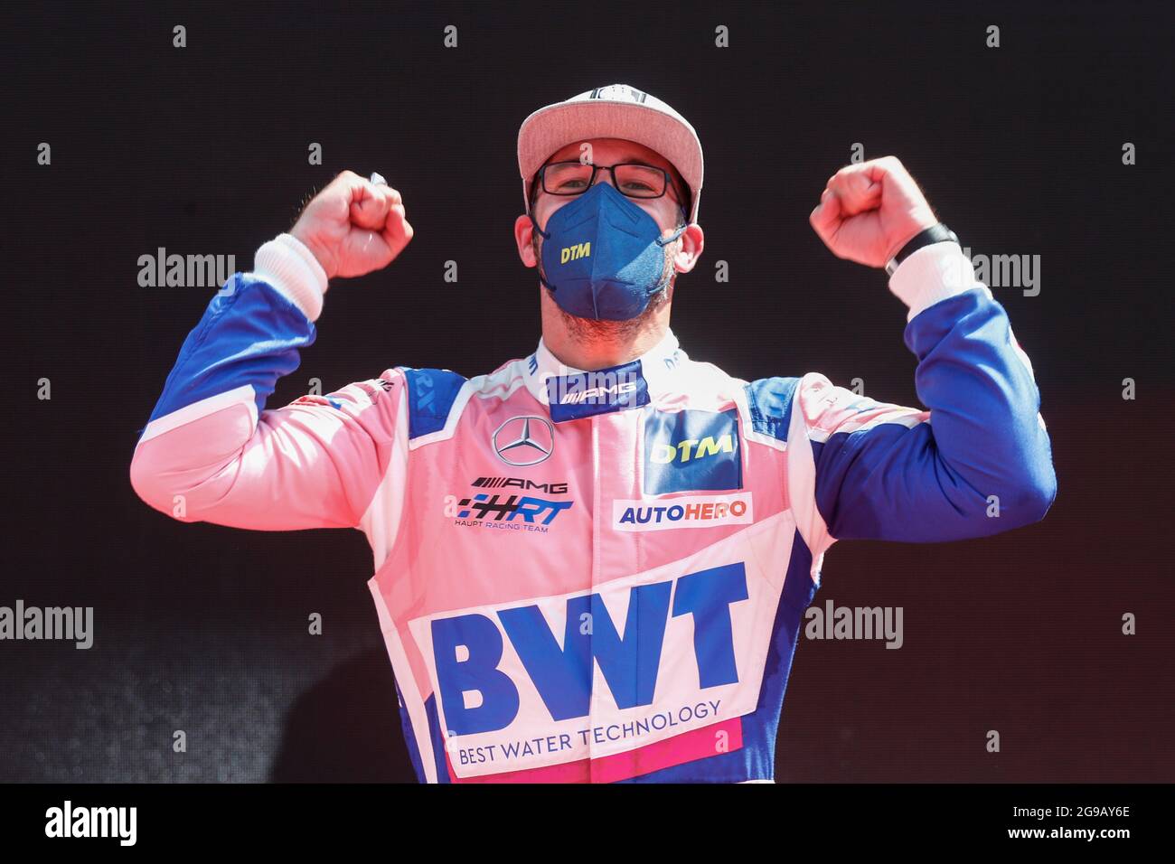 Klettwitz, Germany. 24th July, 2021. Motorsport: DTM at the Lausitzring ...