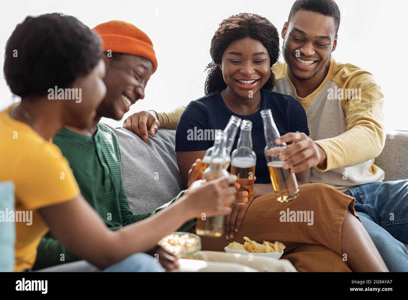 Black friends hi-res stock photography and images - Alamy