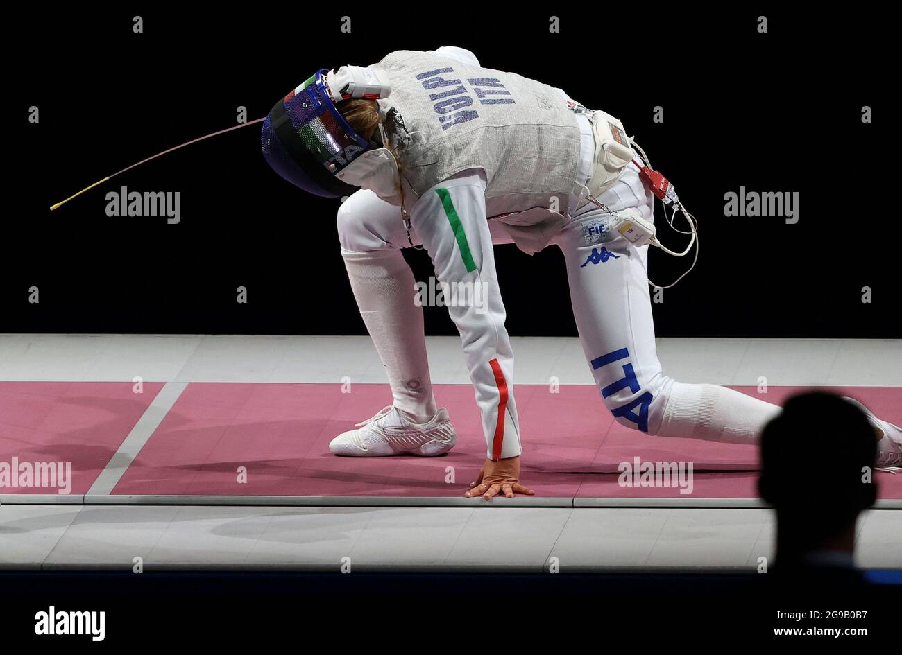 Tokyo, Japan. 25th July, 2021. Alice Volpi of Italy competes during the ...