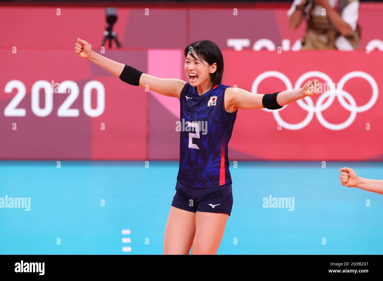Tokyo, Japan. 25th July, 2021. Sarina Koga (JPN) Volleyball : Women's ...