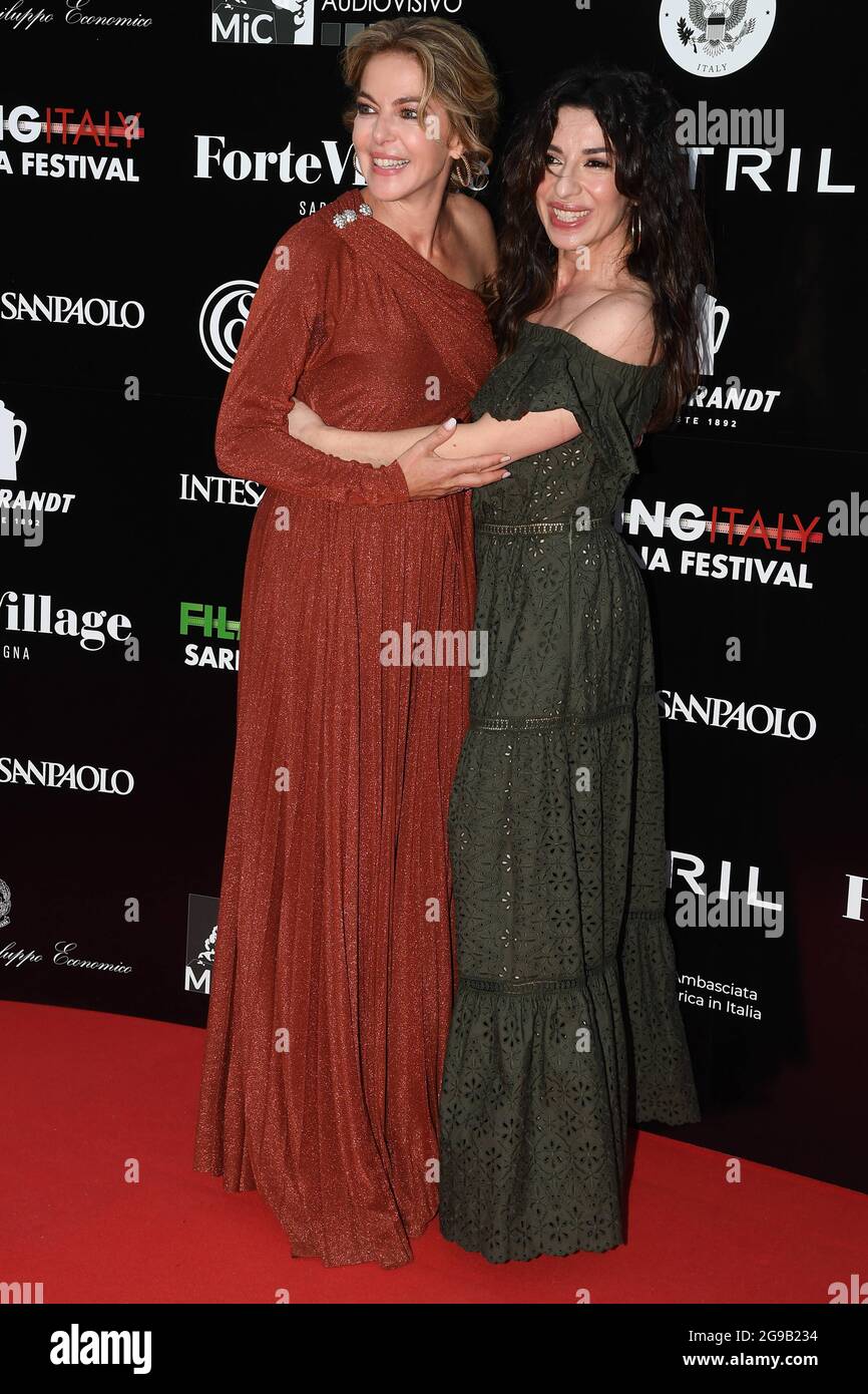 Santa Margherita di Pula: Filming Italy Sardegna Festival. In the photo ...