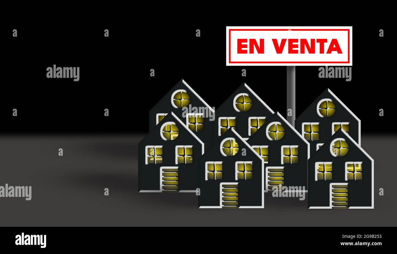 Casas en venta hi-res stock photography and images - Alamy