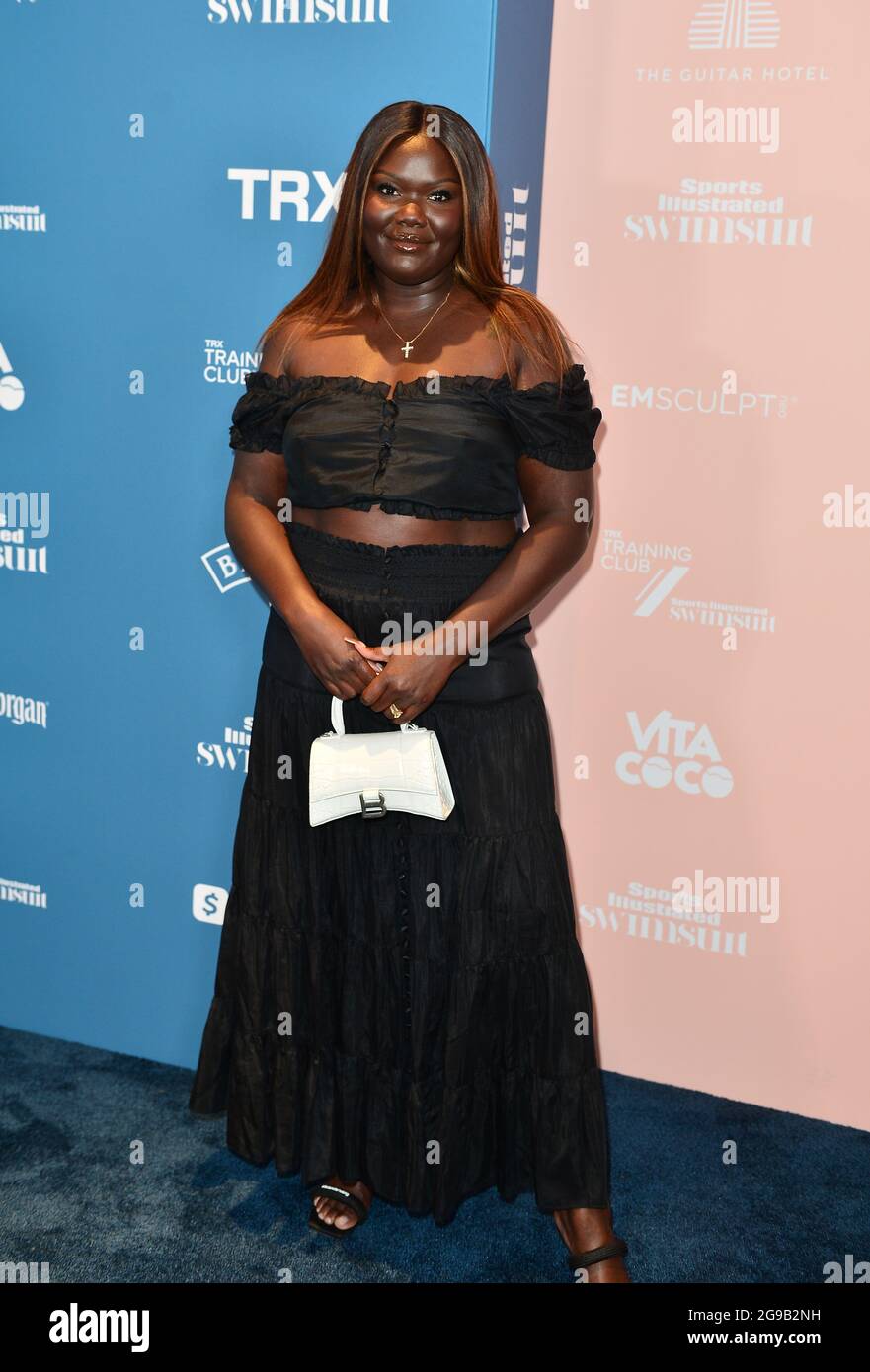 Nyma Tang attends the Sports Illustrated Swimsuit celebration of the ...